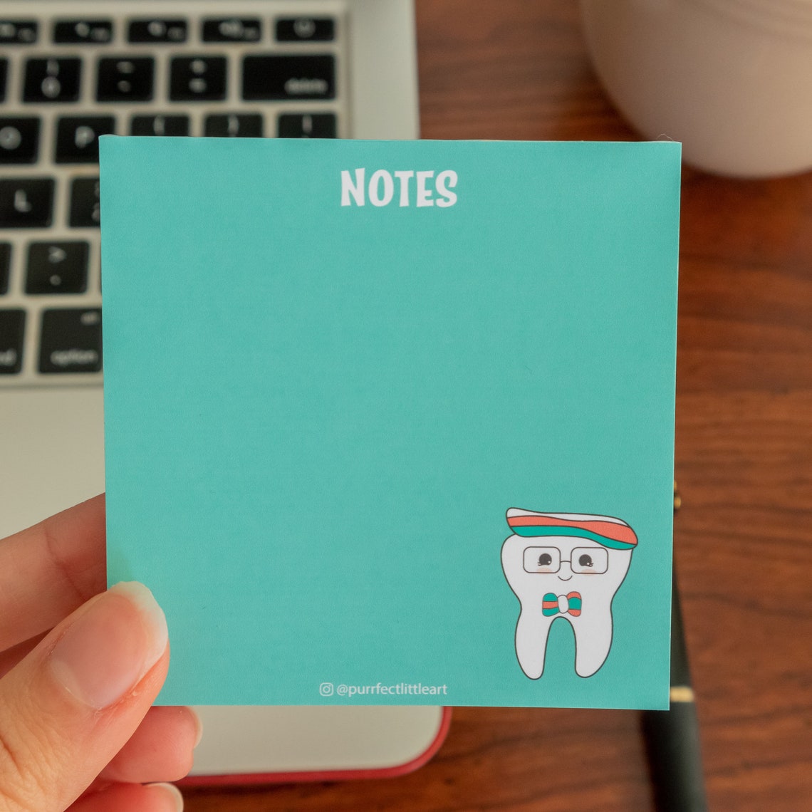 Personalized Notepad Dental NOT Sticky Notes Dental Gift - Etsy