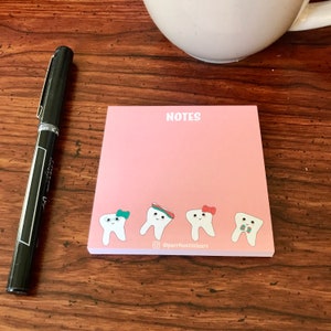 Personalized Dental Notepad | Not Sticky Notes | Dentist Gift | Dental ...