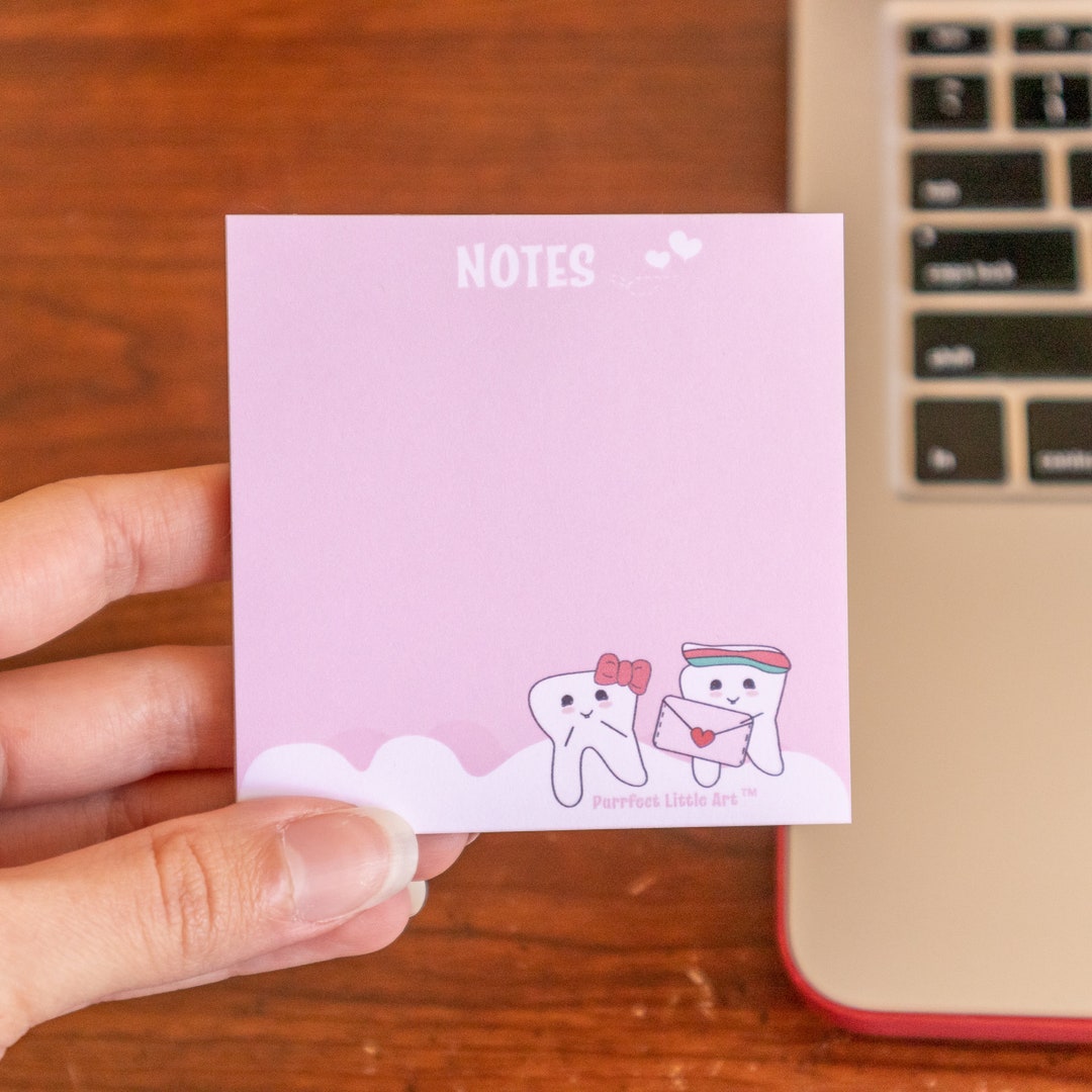 Personalized Dental Stationery | Valentines Notepad | Dental Gift ...