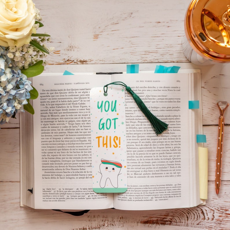 Tooth Bookmark Dental Student Gift Dental Hygienist - Etsy