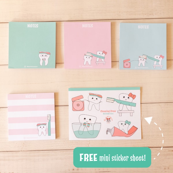 Sticky Notes Dental Hygienist - Etsy