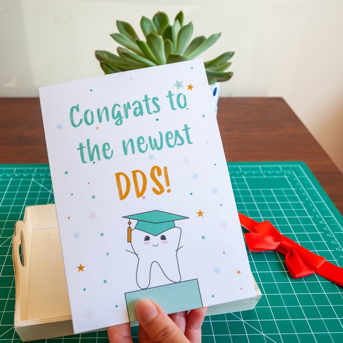 Personalized Dental Graduation Card Dental Gift Dentist - Etsy
