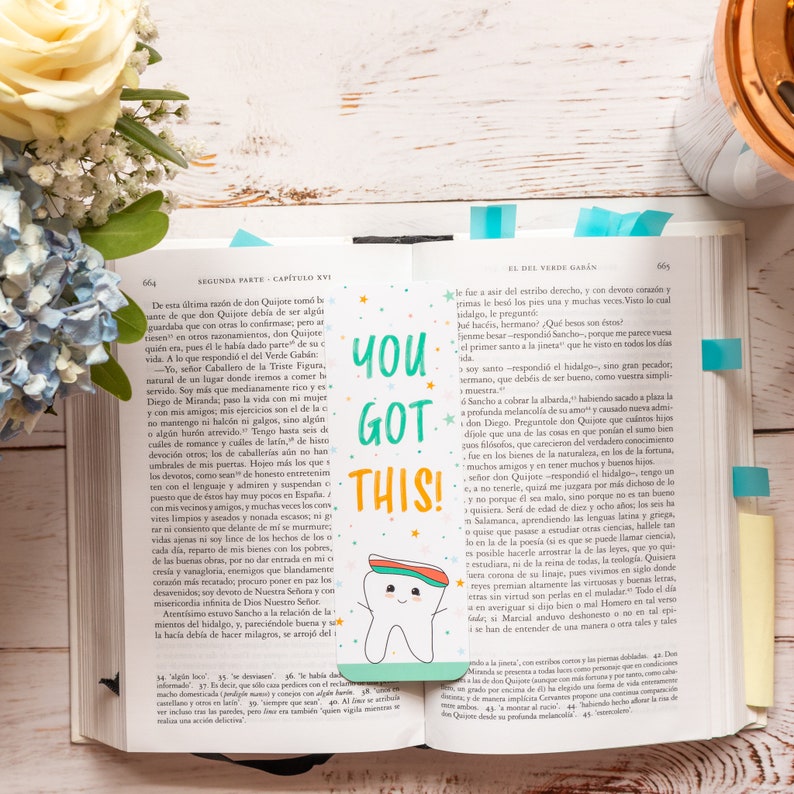 Tooth Bookmark Dental Student Gift Dental Hygienist - Etsy