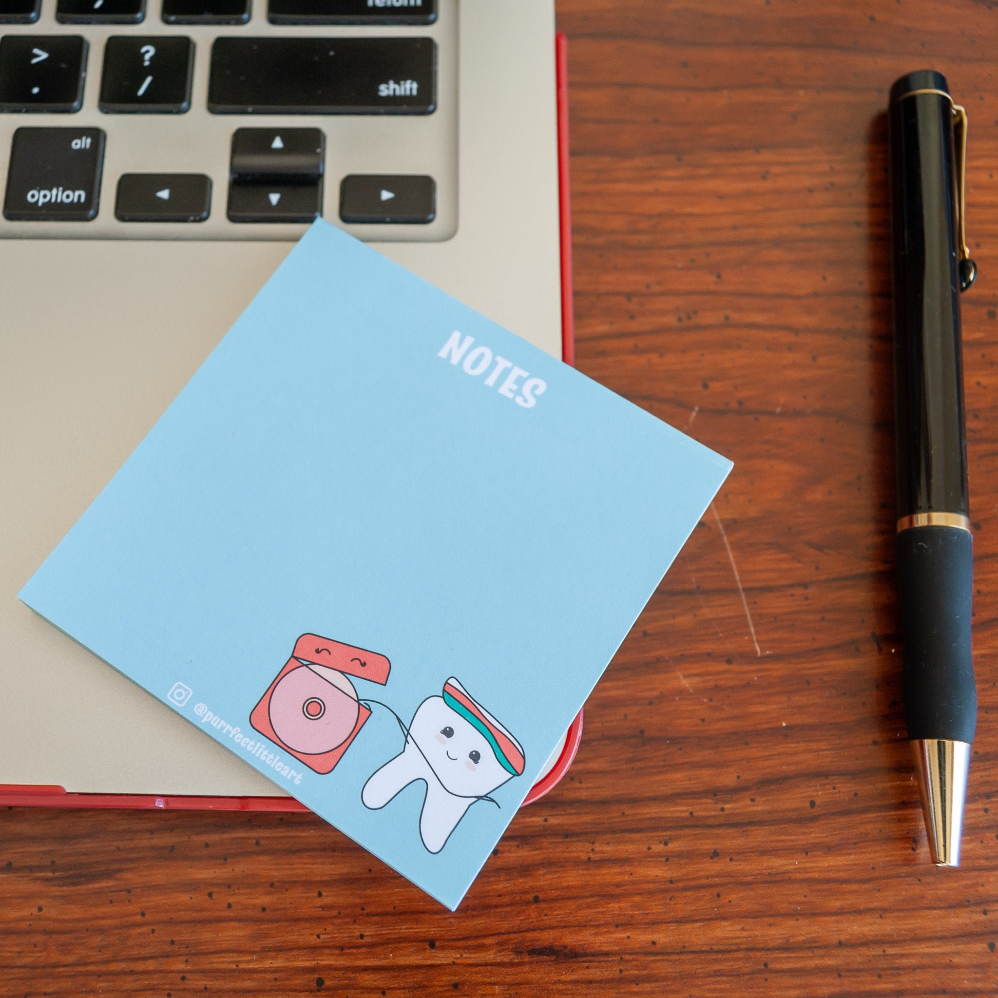 Dental Notepad | NOT Sticky Notes | Dentist Gift | Tooth Stationery ...