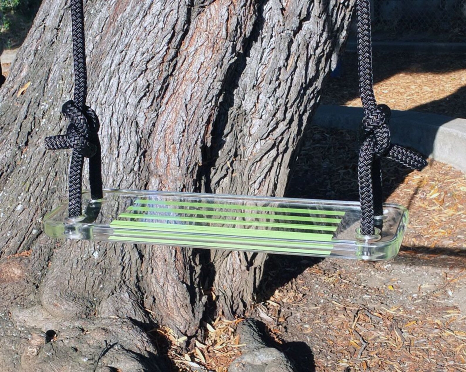 Rectangular Swing Seat With Rope - Etsy