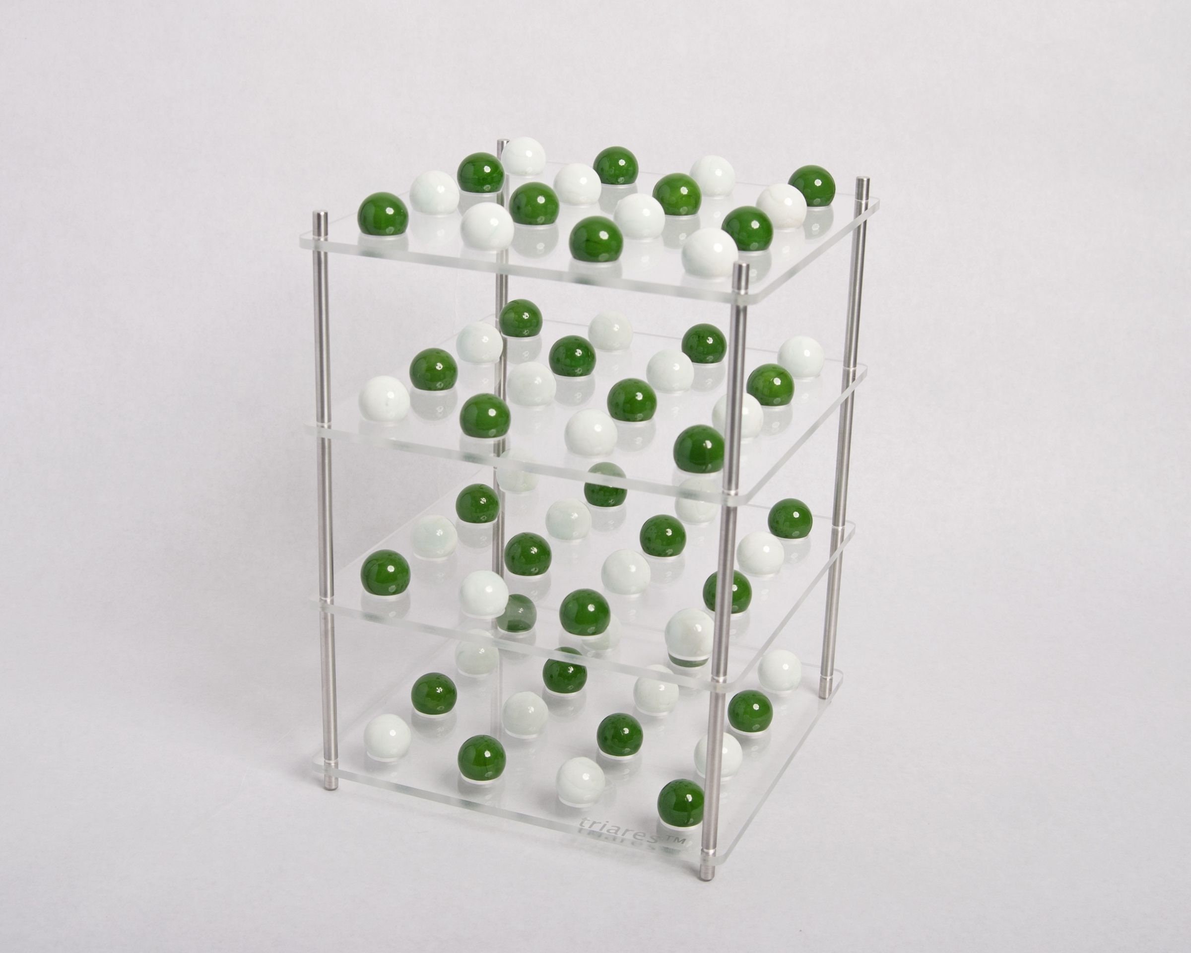 Triares™ 3D Advanced - Four Layer Three Dimensional Tic Tac Toe Game ...