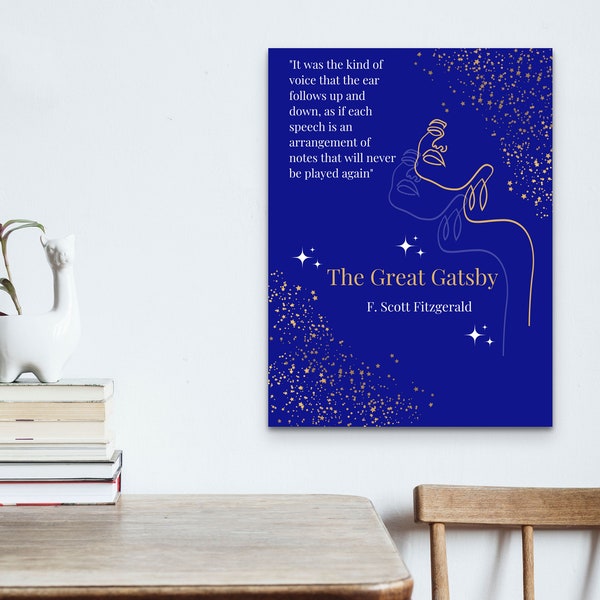 Gatsby Quote Print - Etsy