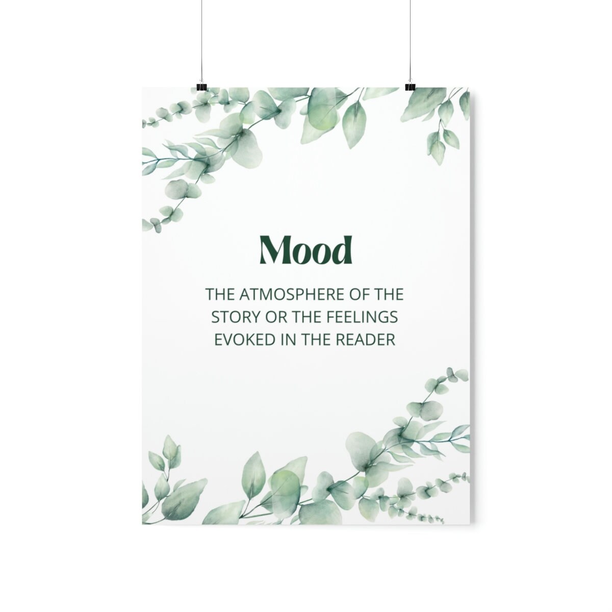 Figurative Language Digital Poster Set, Digital Download Posters ...