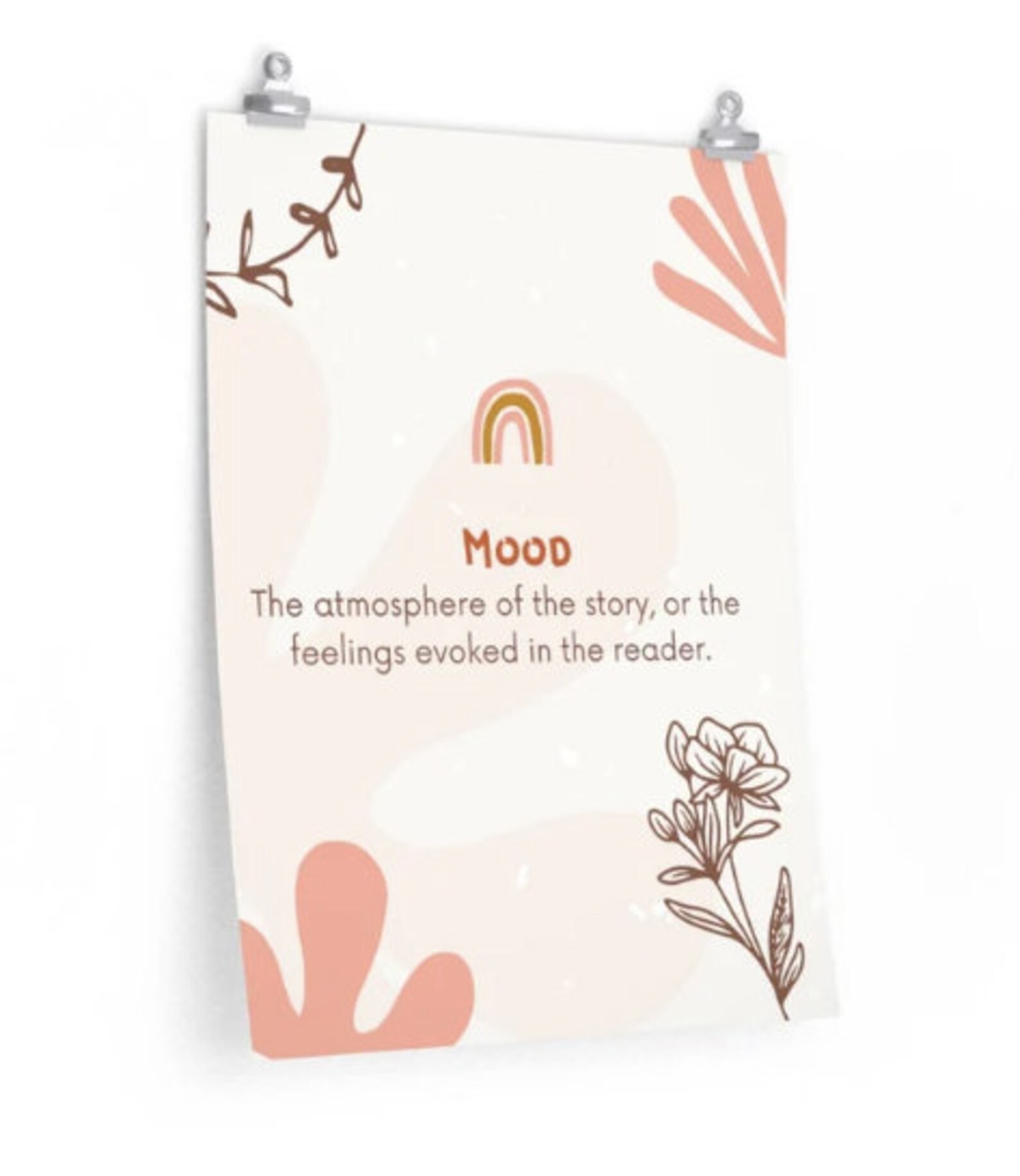 Figurative Language Digital Poster Set, English Classroom, Metaphor ...