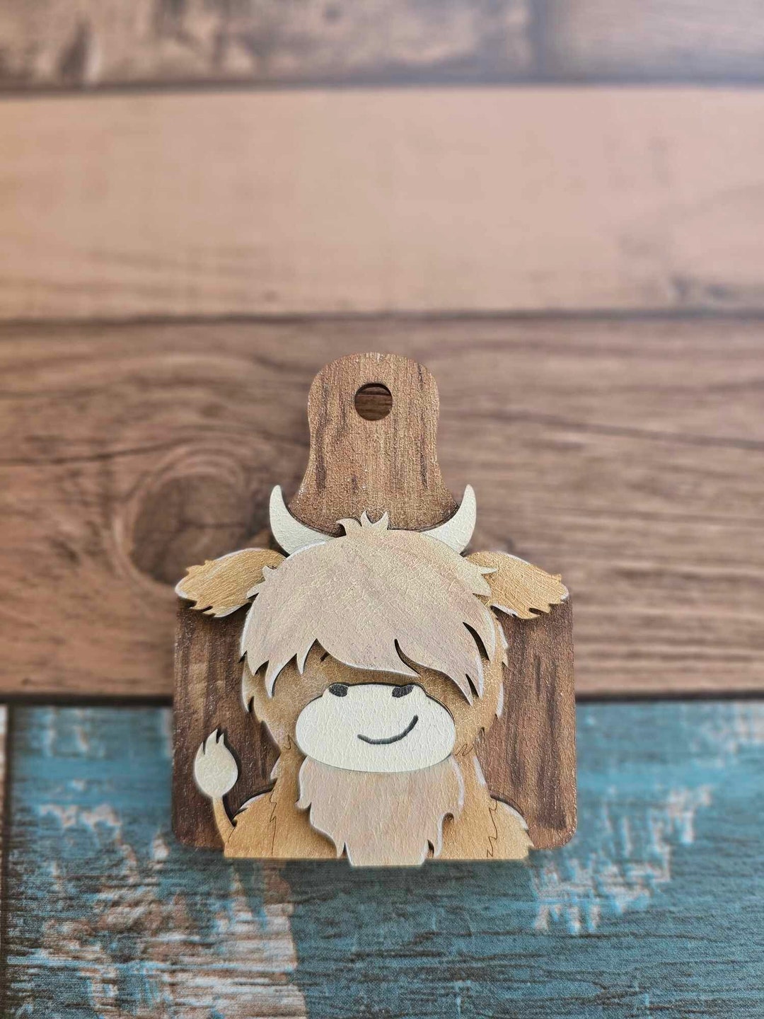 Farmhouse Animal Fridge Magnets, Highland Cow, Chicken, Pig, Farm Home ...