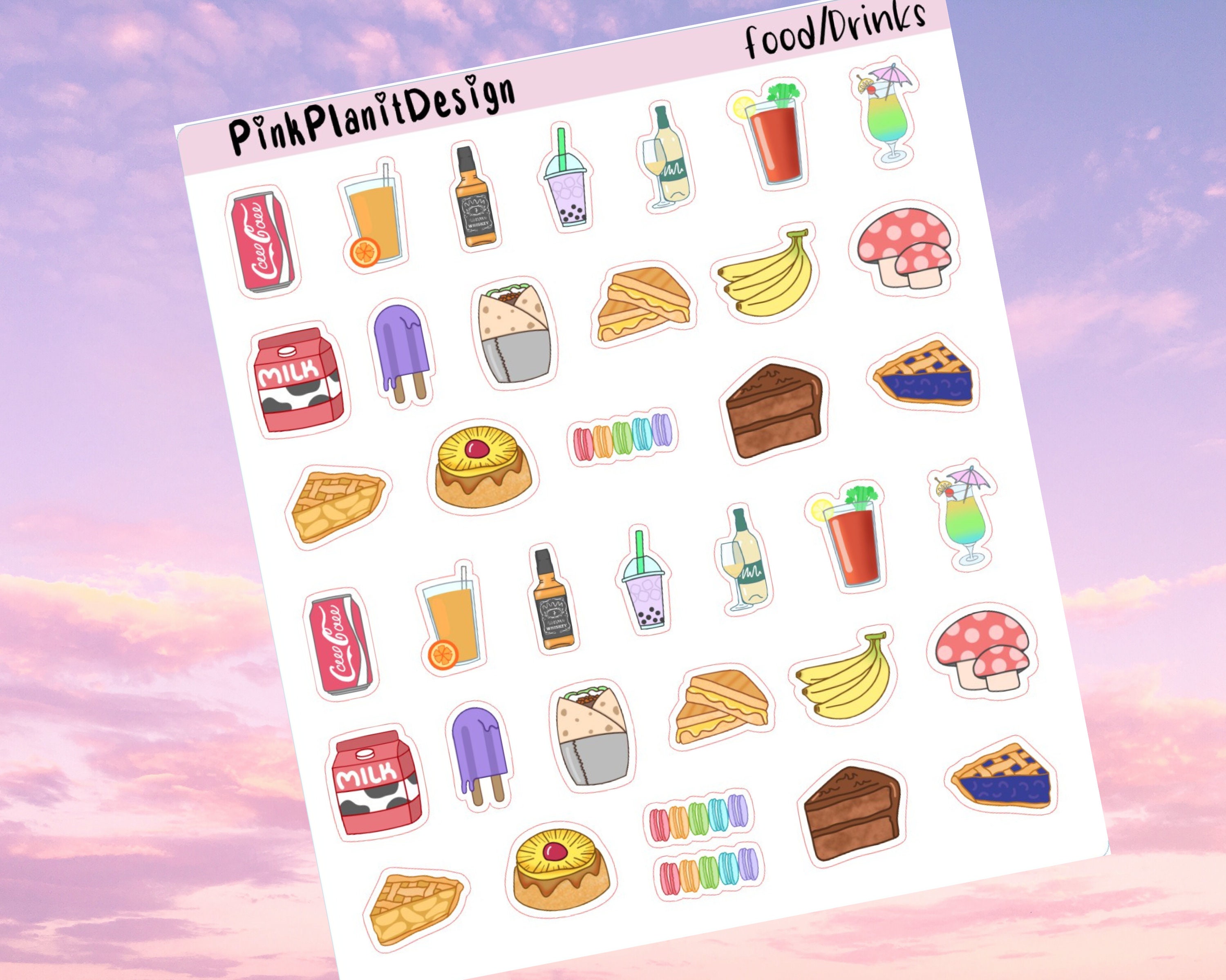 PRINTABLE Planner Stickers DOODLES 2 Critters and - Etsy