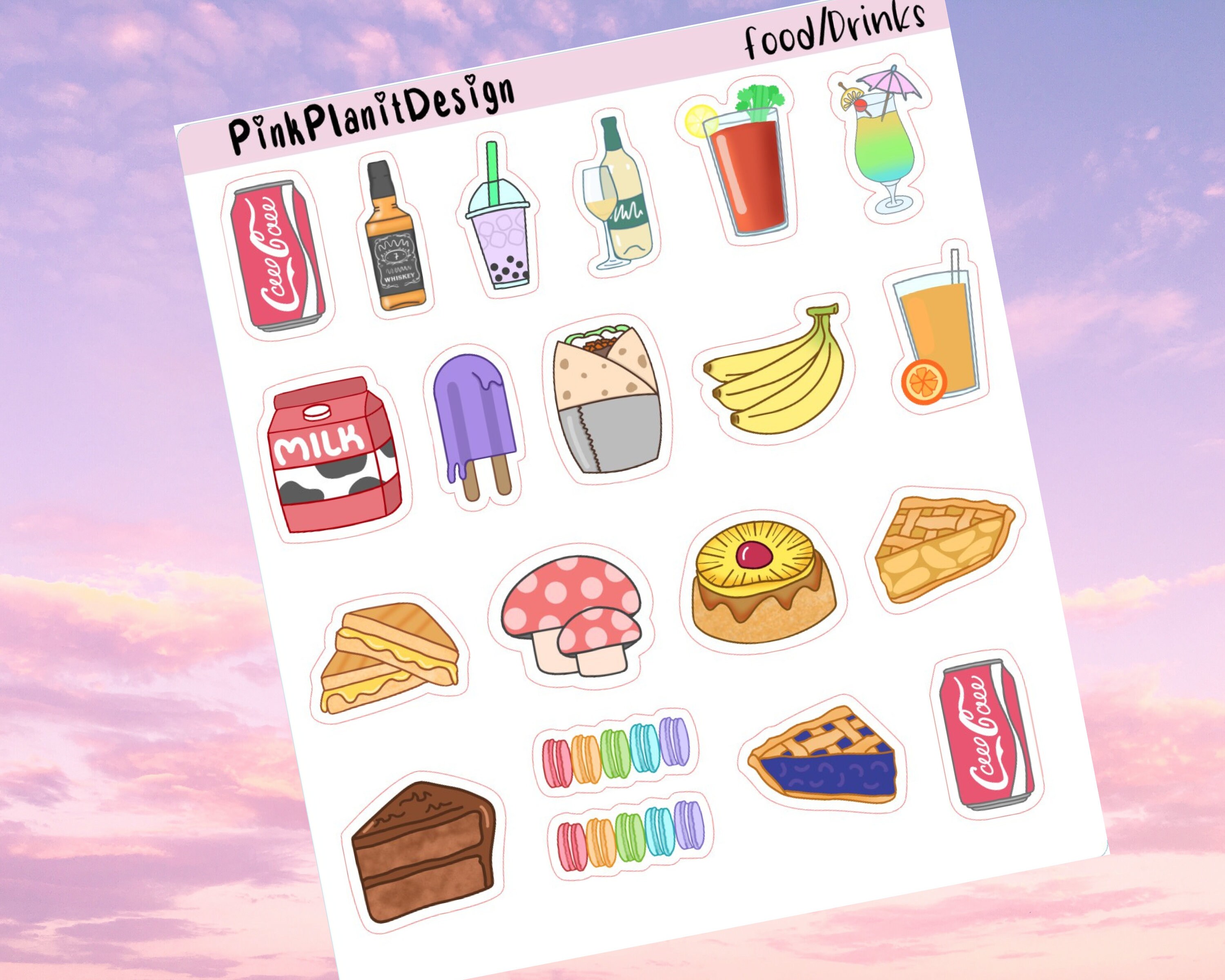 PRINTABLE Planner Stickers DOODLES 2 Critters and - Etsy