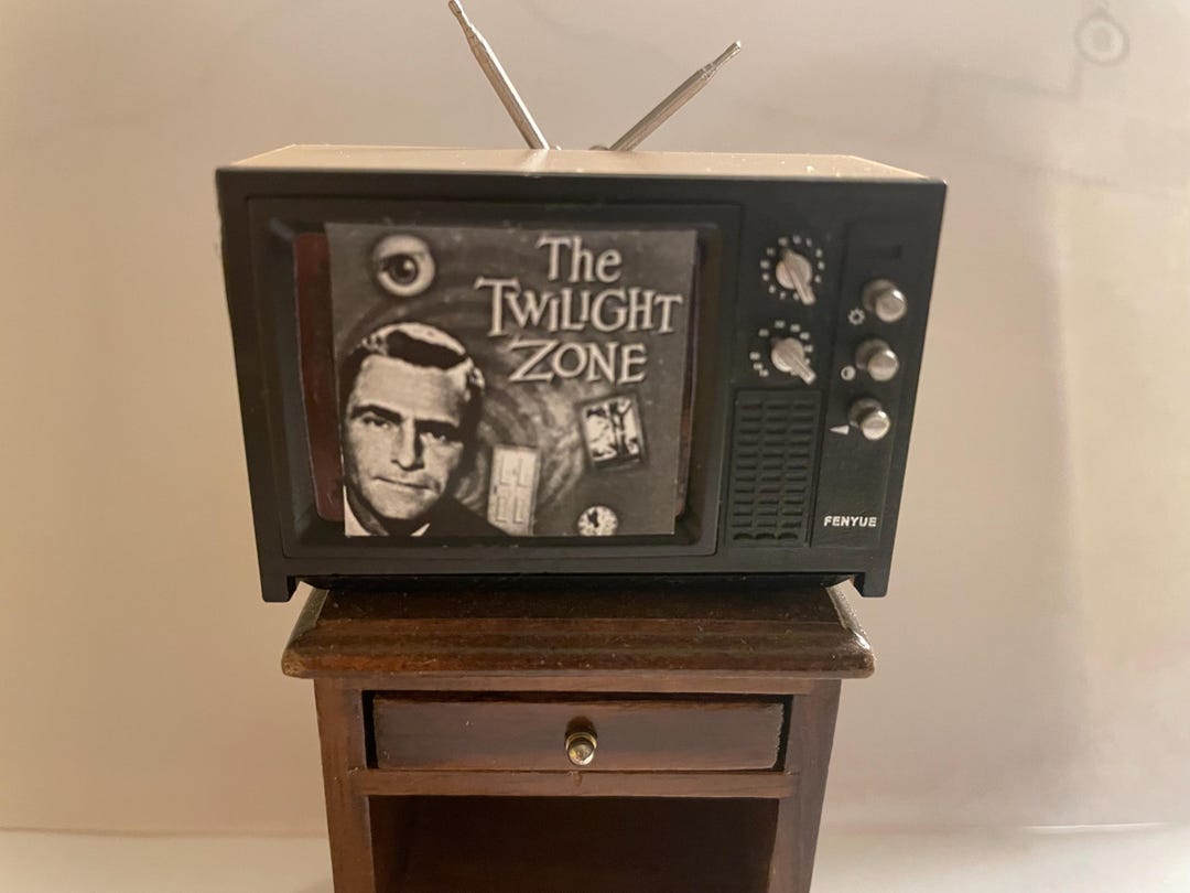 Miniature Retro Twilight Zone TV - Etsy