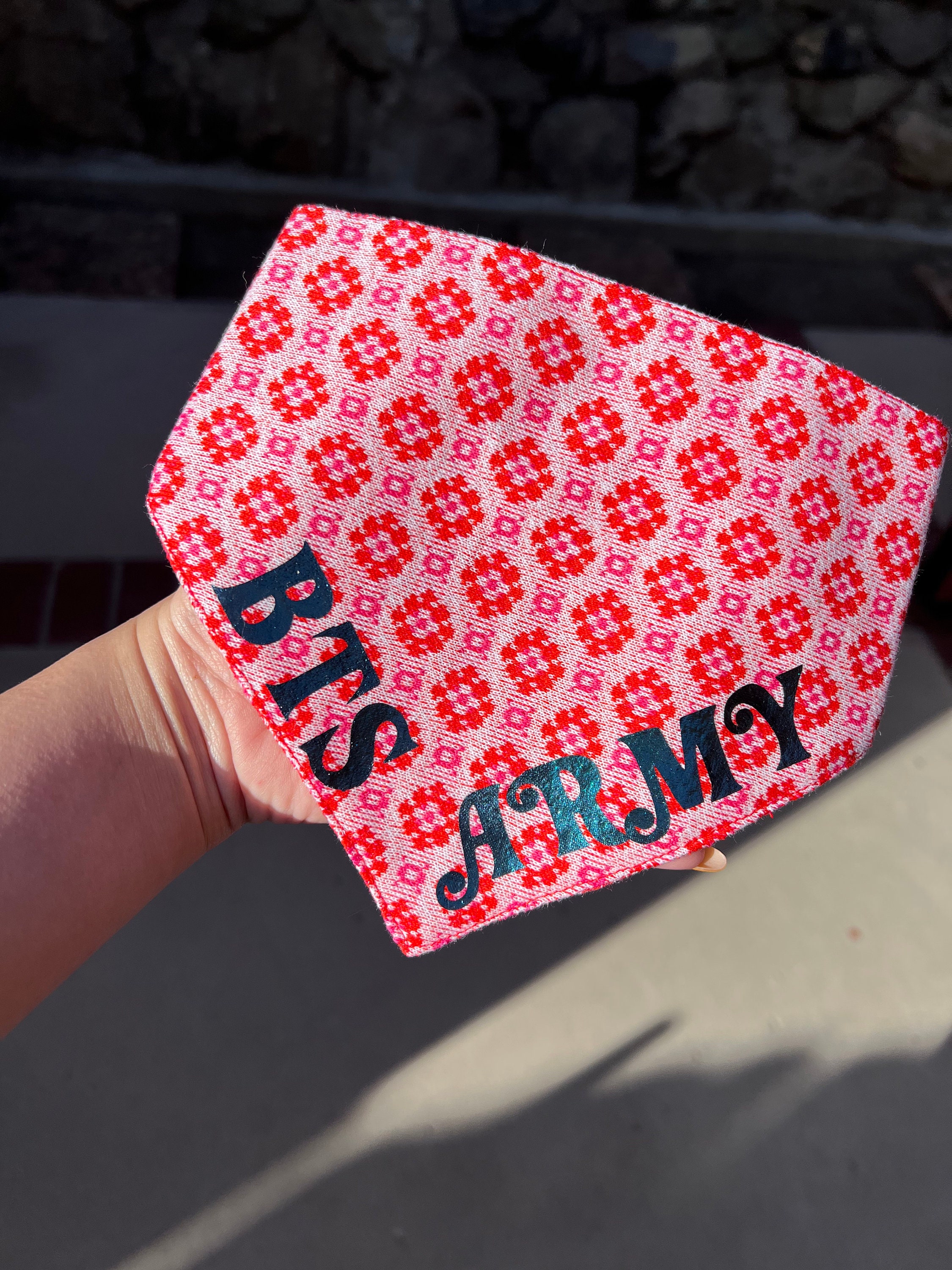 BTS Army Pet Bandana - Etsy