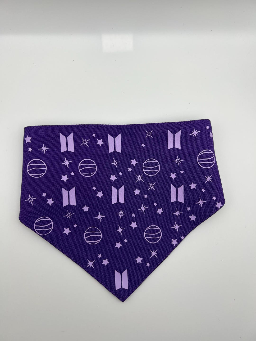 BTS Mikrokomos Purple Lavender Pet Bandana, BTS Bangtan , Kpop Bangtan ...