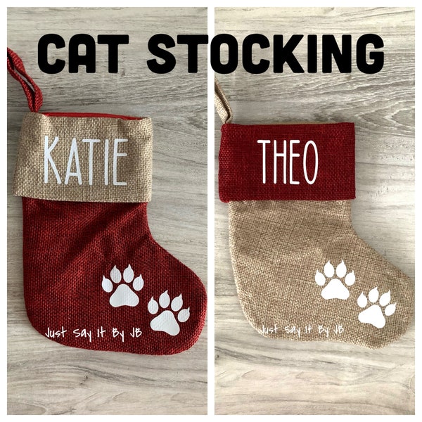 Cat Stockings - Etsy