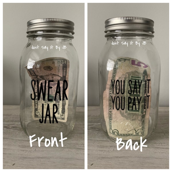 Swear Jar - Etsy