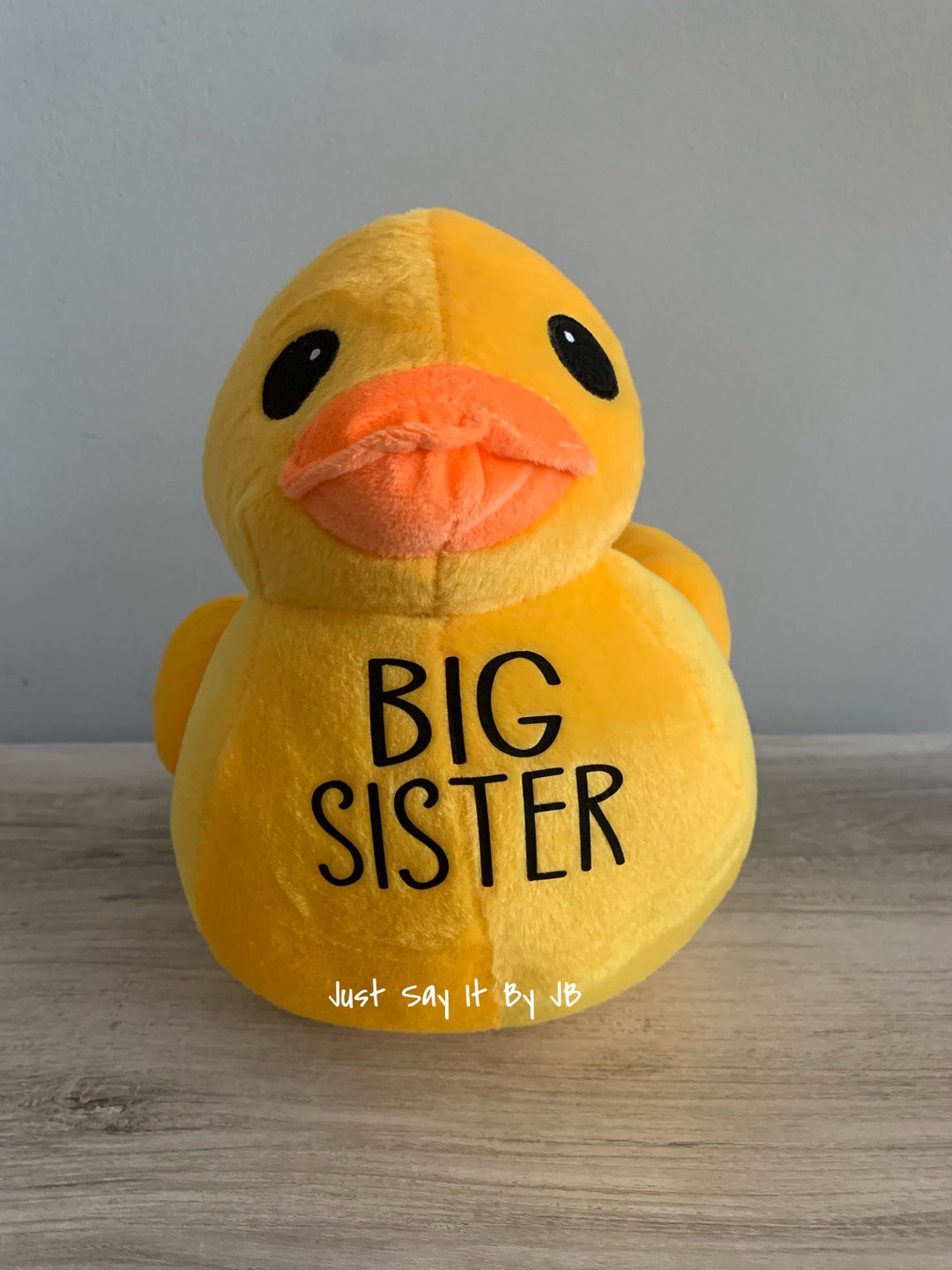 Big Sister Plush Duck, Big Brother Plush Duck, Yellow Duck Stuffed ...