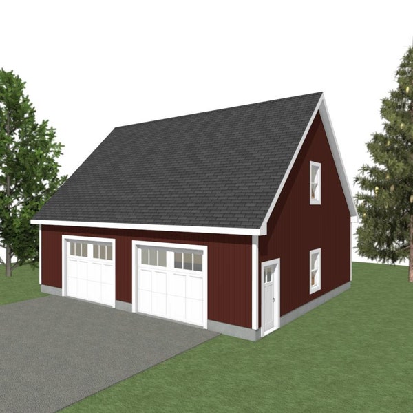 30 X 36 Garage Plans - Etsy