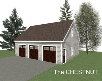 26 X 36 Garage Plans With Loft - Etsy