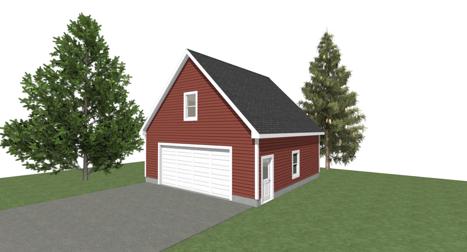 28 X 28 Garage Floor Plan