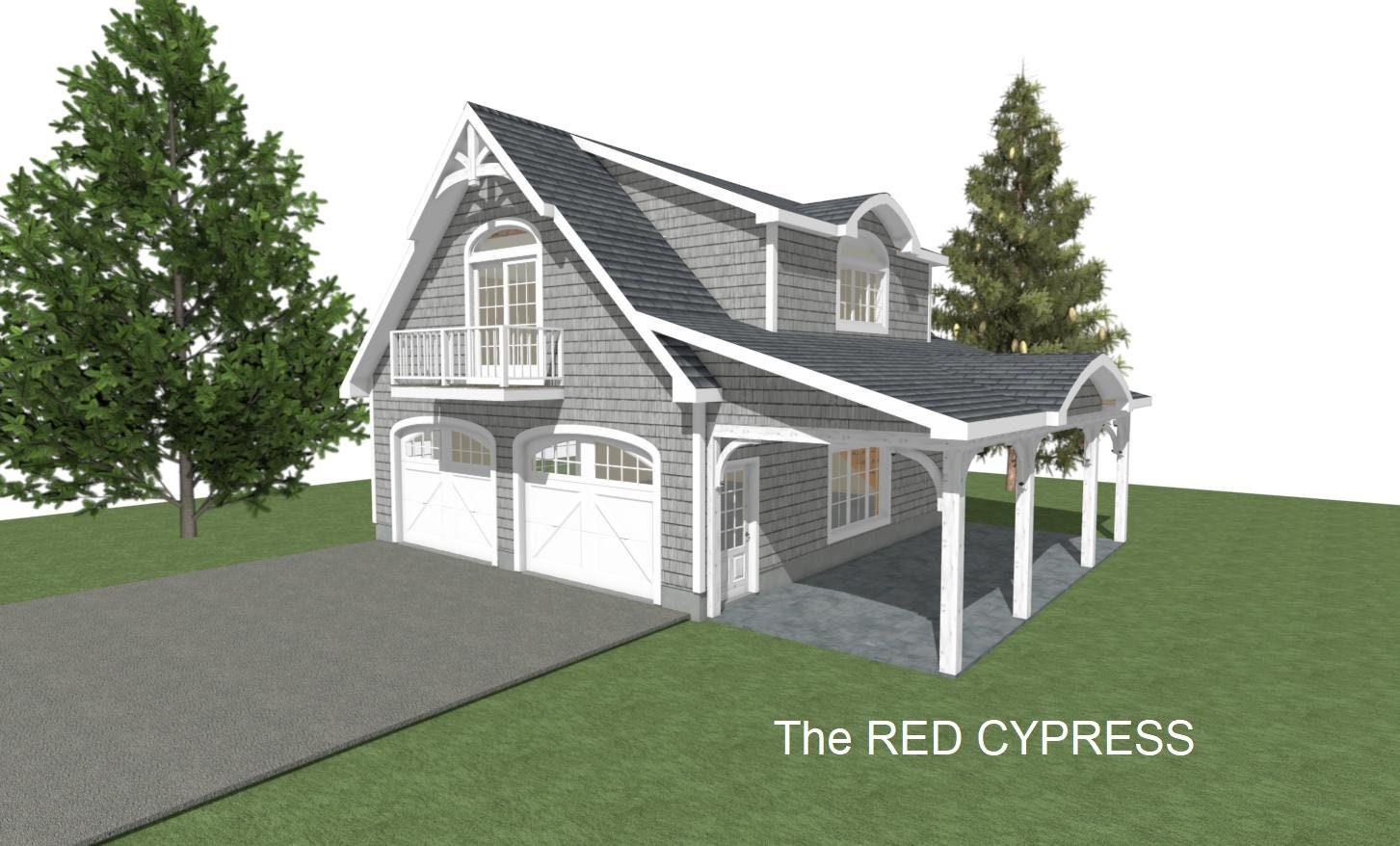 2-car Garage Plans With Apartment Option: 28 X 32, 10ft Wall (digital ...