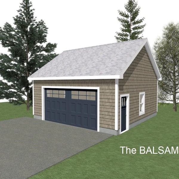 24x24 Garage Plans - Etsy