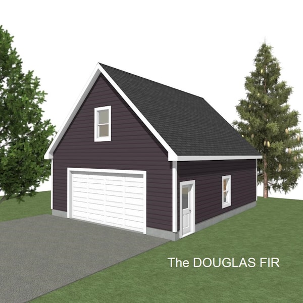 24 X 32 Garage Plans - Etsy