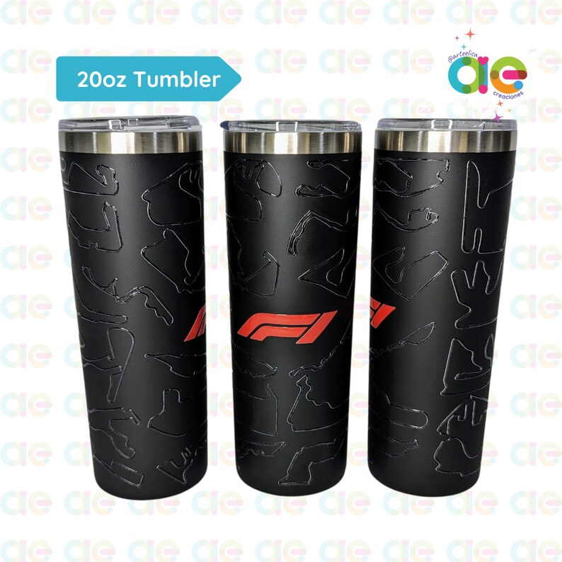 Formula 1 Race Track Insulated Tumbler Cup 20oz Gift for F1 Fans Gift ...