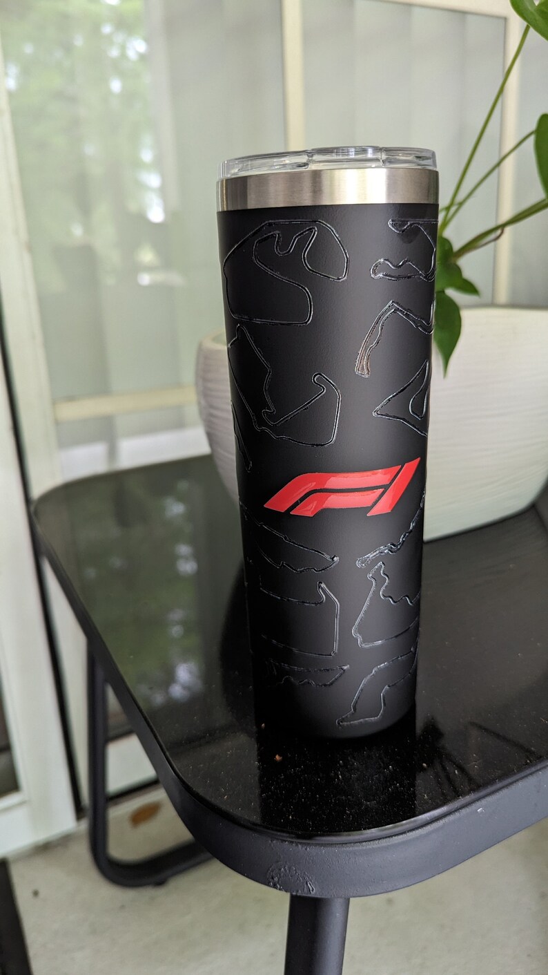 Formula 1 Race Track Insulated Tumbler Cup 20oz Gift for F1 Fans Gift ...