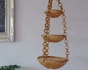 Three Tier Hanging Basket - Etsy