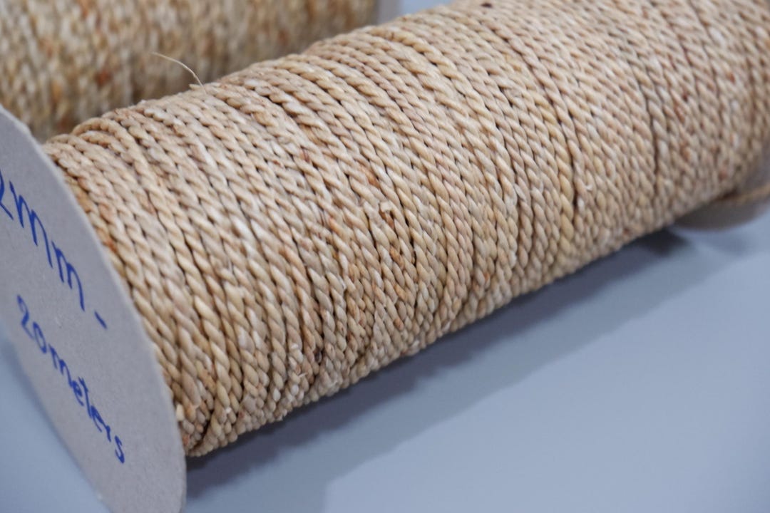 2mm 3mm - 20 Meters Twisted Rope, Natural Water Hyacinth Rope ...
