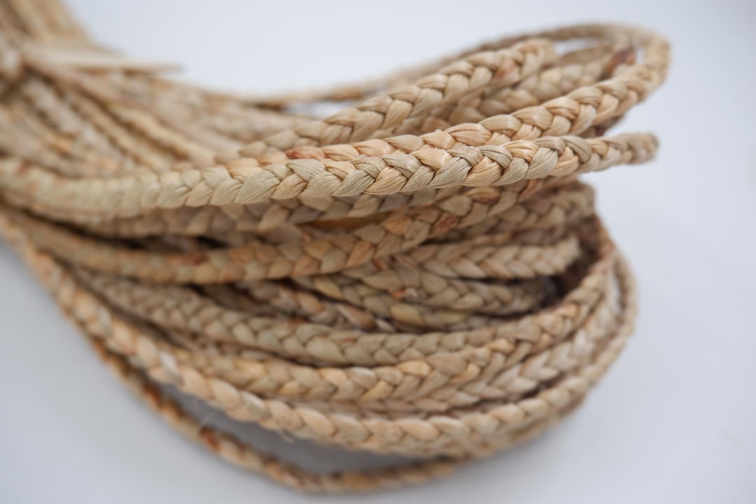 7mm Braided Water Hyacinth Rope: Natural Raffia Cord, DIY Crafts - Etsy