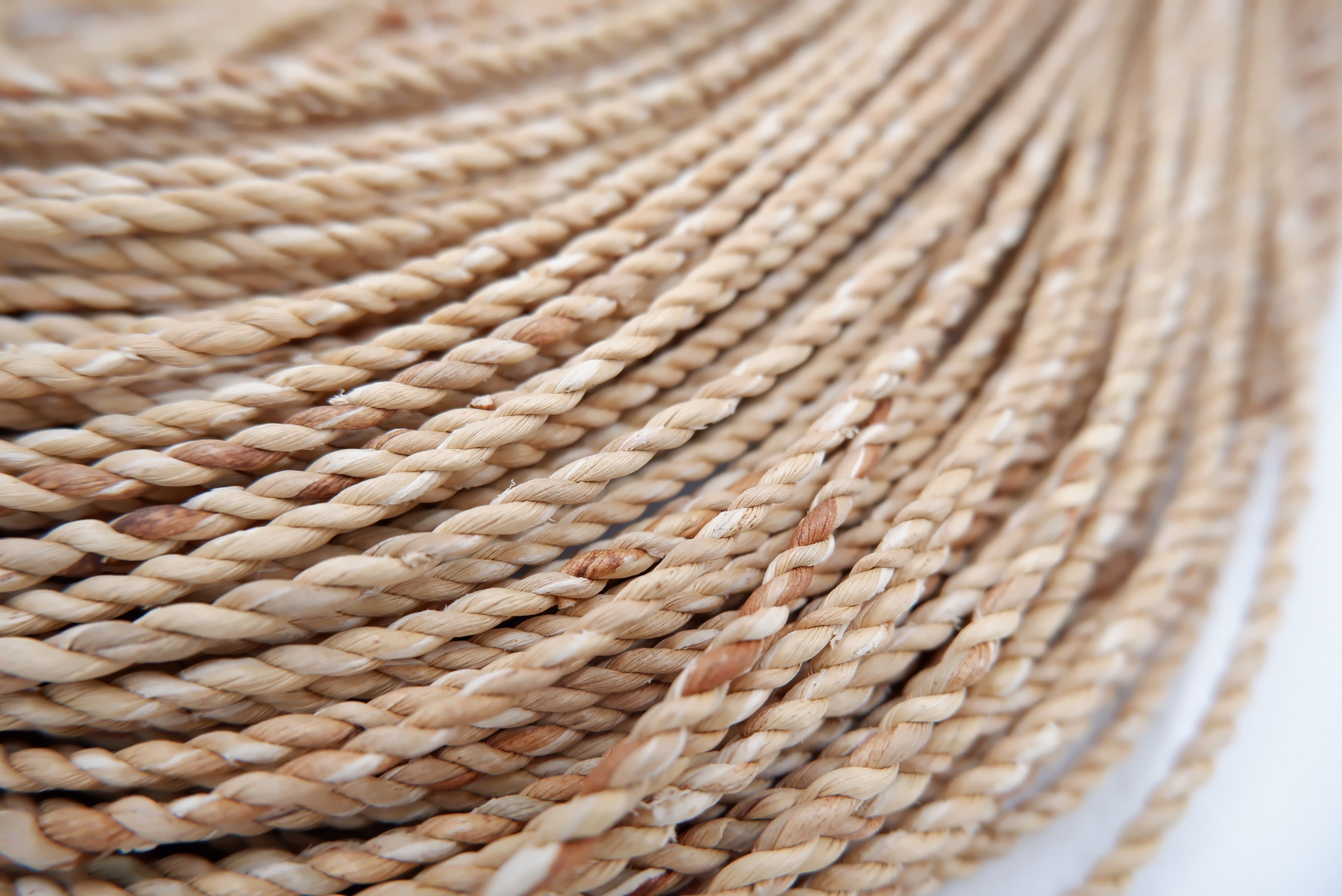 3mm Twisted Rope, Natural Water Hyacinth Rope, Seagrass Cord , Crafting ...