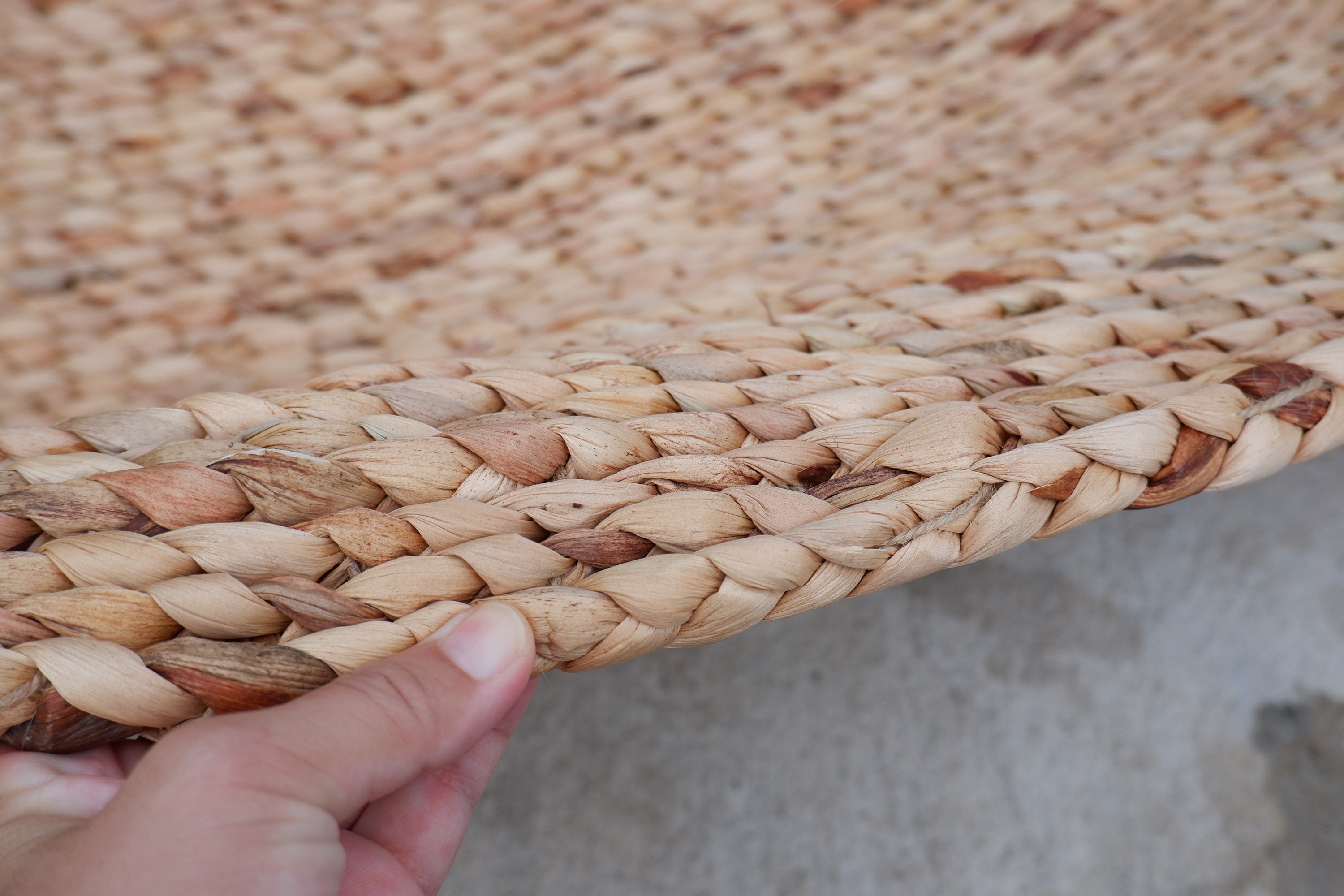 20mm Natural Water Hyacinth Rope Rug Rope Natural Rope for - Etsy