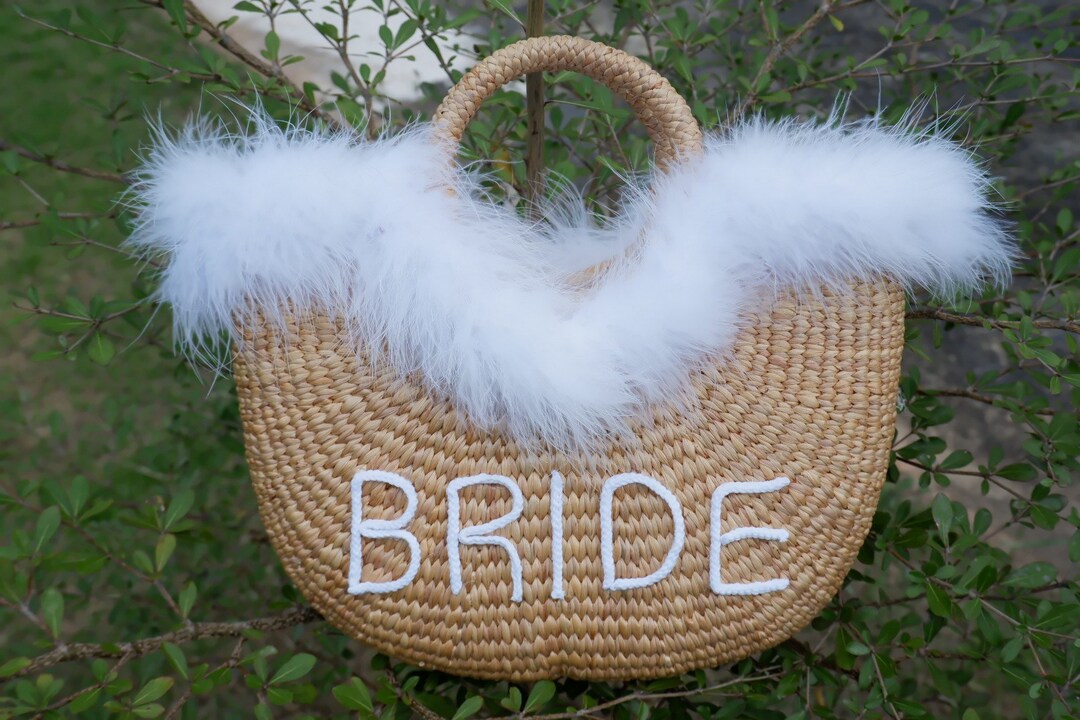 Personalized Gifts, Bridal Party, Straw Bag, Beach Bag Bridal Squad ...