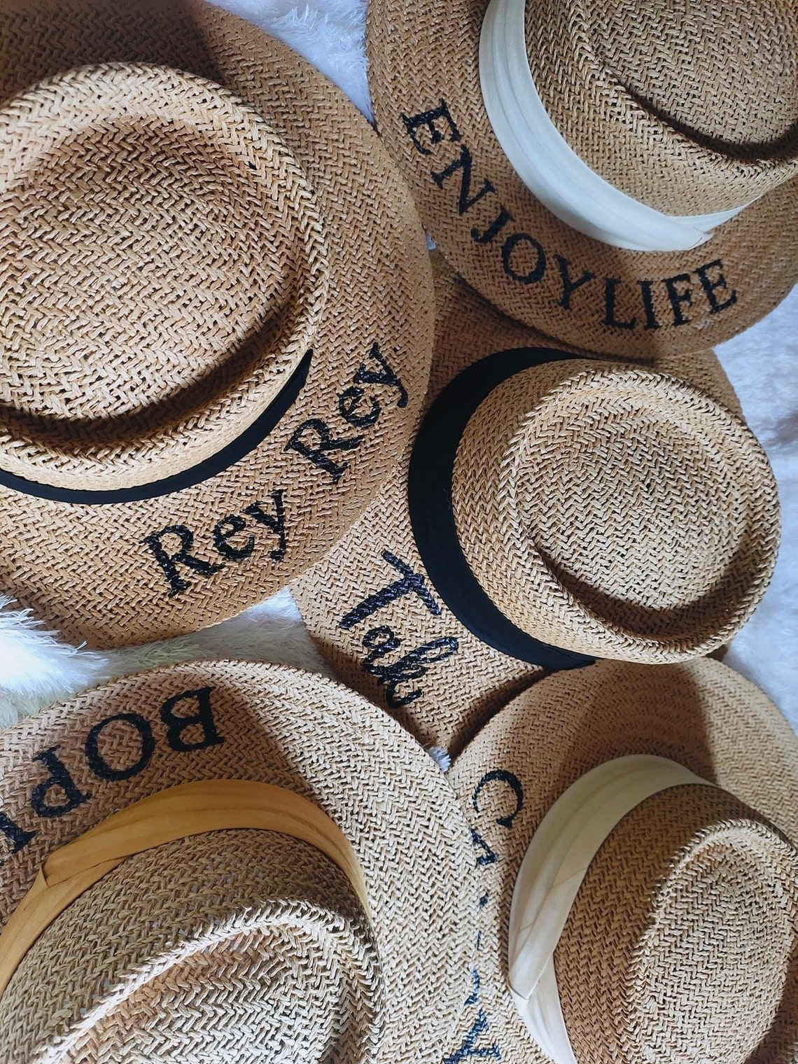 Personalized Bride Beach Hat: Honeymoon Bachelorette Party Sun Hat - Etsy