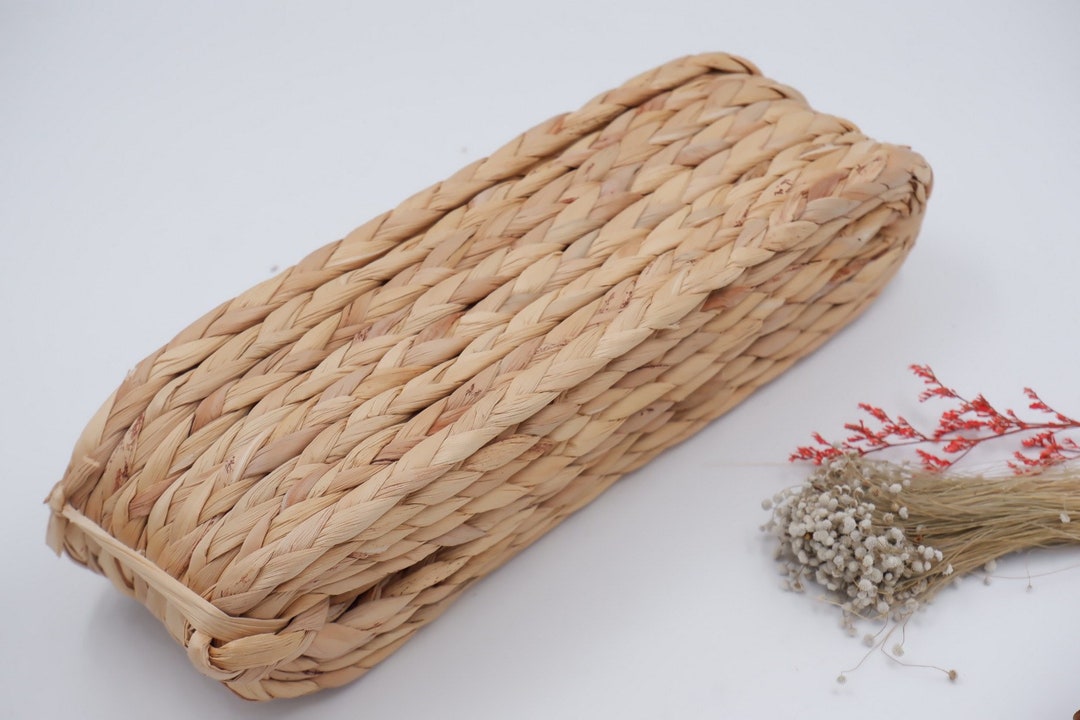 15mm Natural Water Hyacinth Rope, Braided Rope, Rope Plant Basket, Rug ...