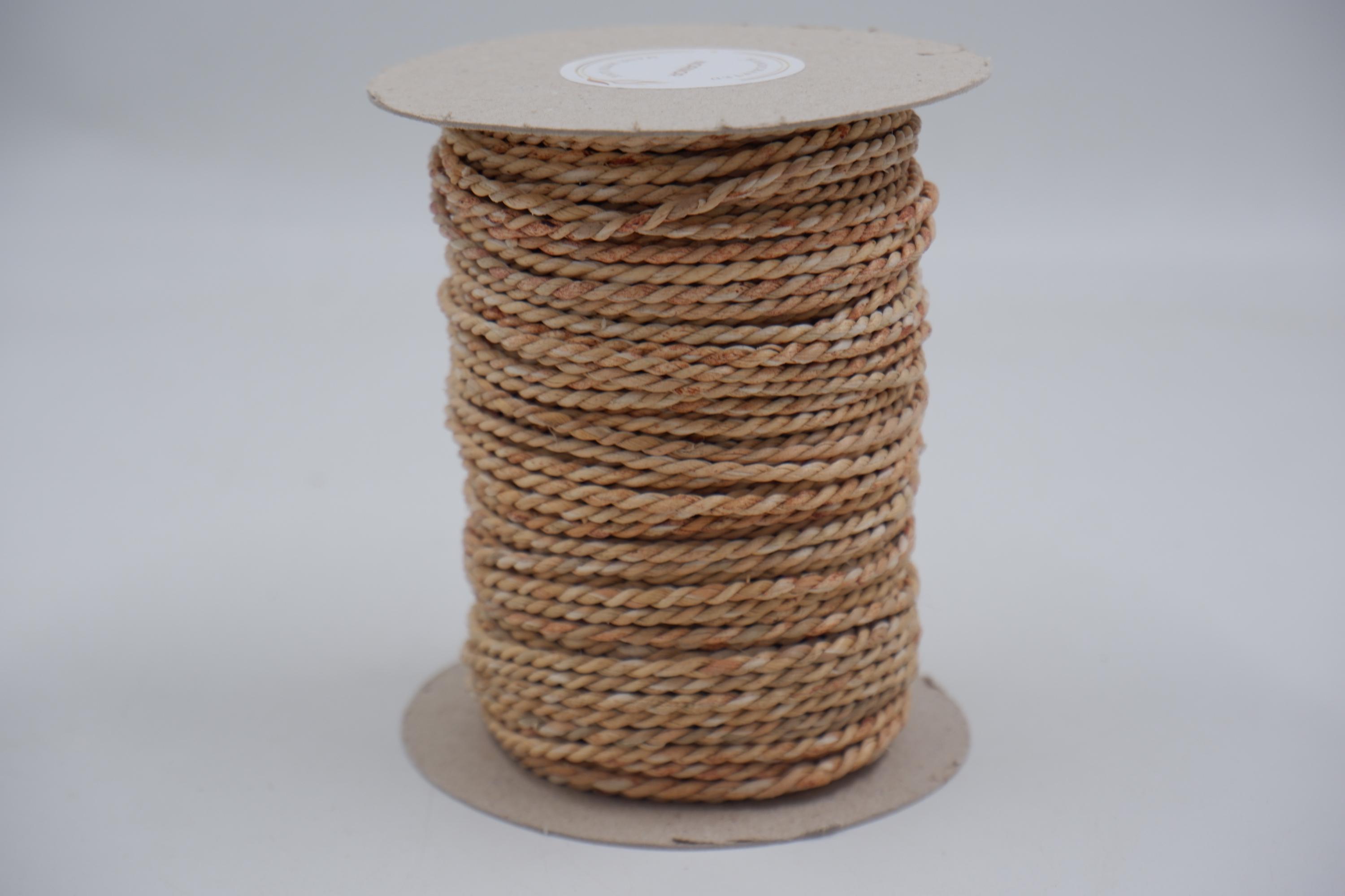 3mm Water Hyacinth Rope: 20 Meter Natural Twisted Cord - Etsy Canada