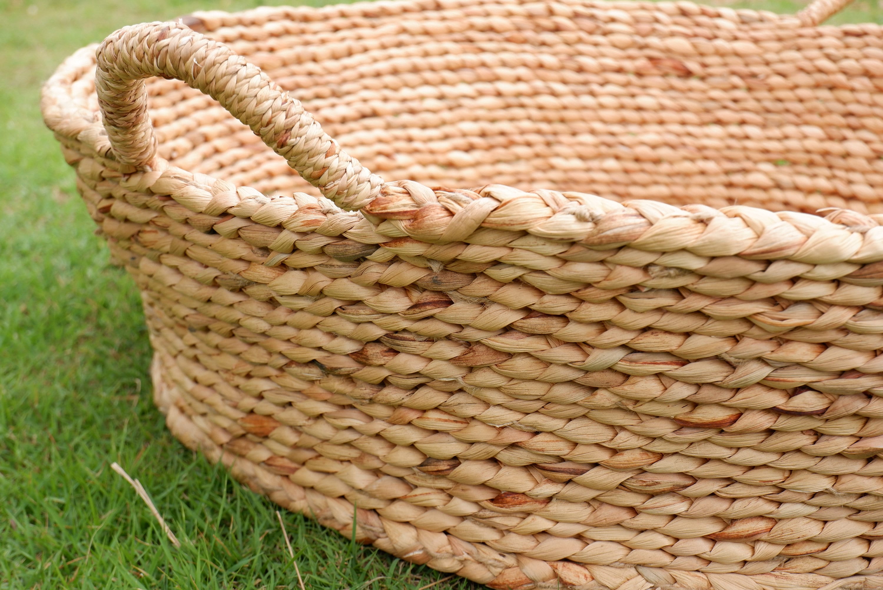 Extra Large Storage Basket, Extra Large Hand Woven, Water Hyacinth ...