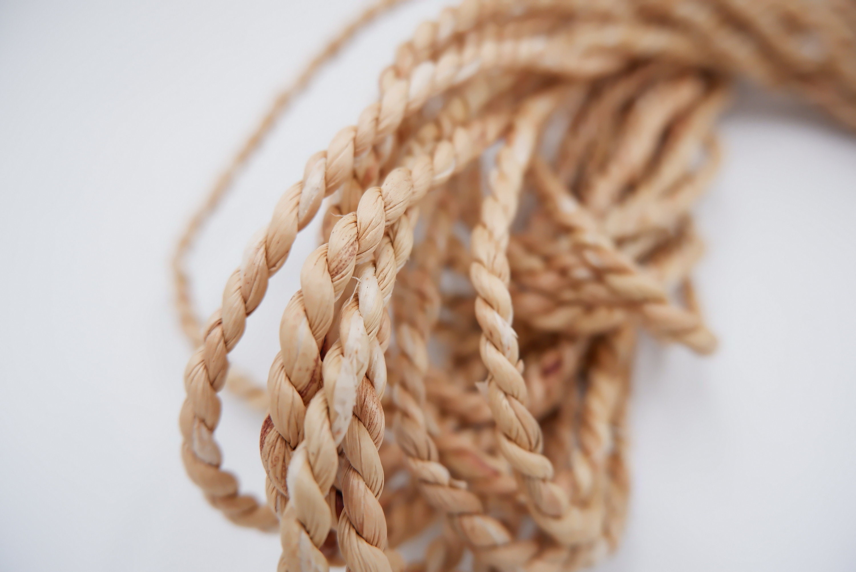 5mm Twisted Rope Natural Water Hyacinth Rope Decorating - Etsy