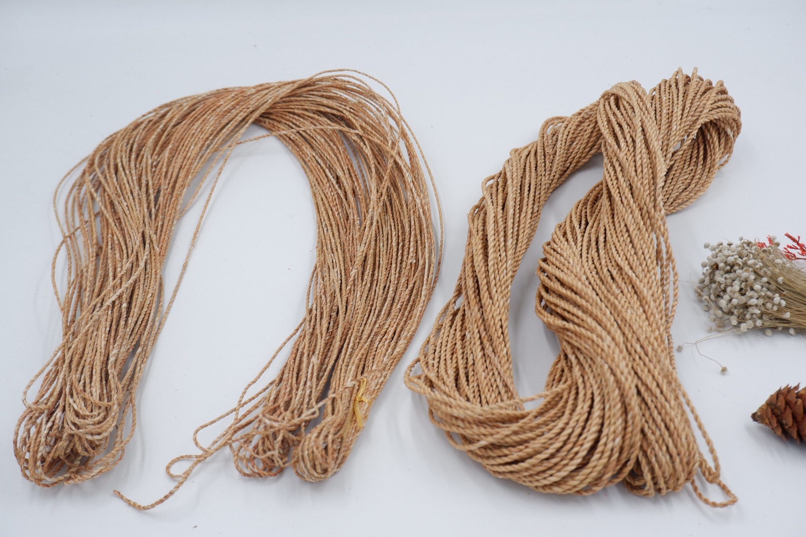 4mm Twisted Water Hyacinth Rope: Natural Wedding Decor - Etsy