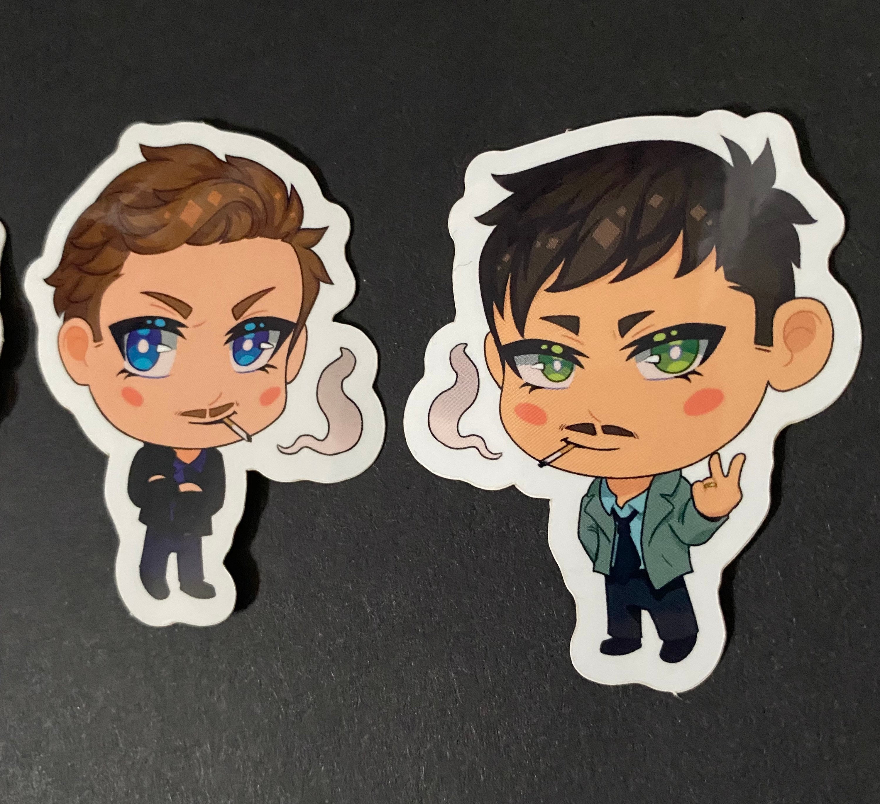 Cornetto Chibi Sticker Sets | Etsy