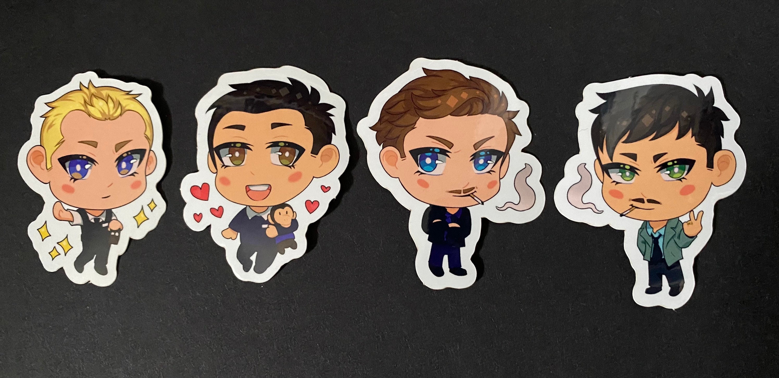 Cornetto Chibi Sticker Sets | Etsy