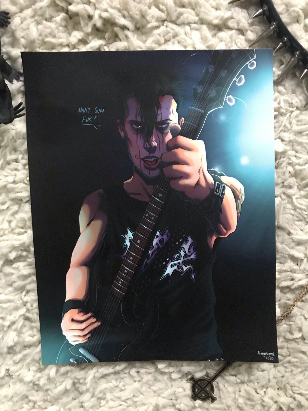 Mary Goore Want Sum Fuk Print - Etsy