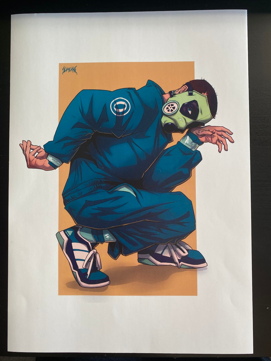 Sid Wilson A4 Print - Etsy