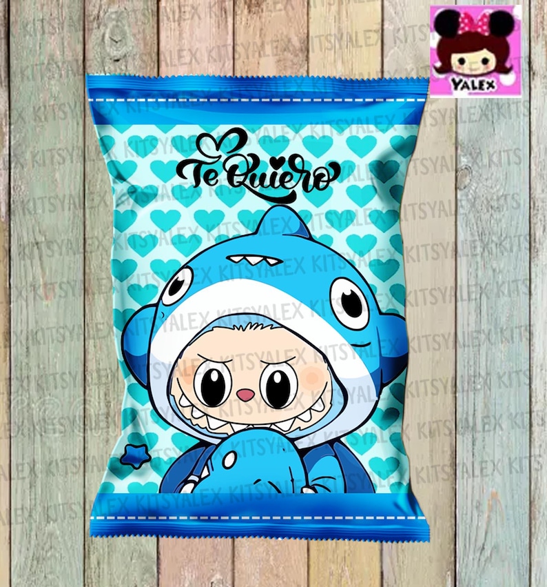 10 chip bag labubu san Valentín power point descarga inmediata - Etsy ...