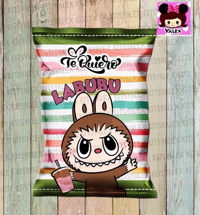10 chip bag labubu san Valentín power point descarga inmediata - Etsy ...