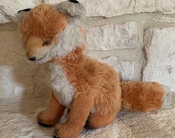 Steiff Vintage Fox - Etsy