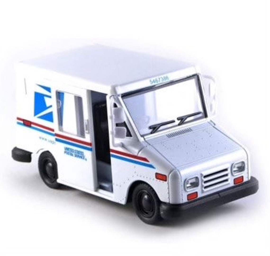 Mini USPS Mail Truck - Etsy
